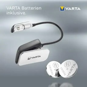 Varta LED Book Light lampa na čtení s připnutím / 2x CR2032