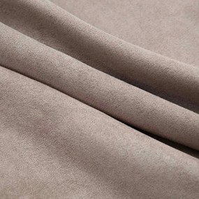 Zatemňovací závěsy s kovovými kroužky 2 ks taupe 140 x 175 cm 134476