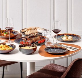 Hnědý porcelánový šálek na cappuccino 200 ml Resto – BonBistro