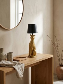 Sinsay - Stolní lampa ve tvaru geparda - zlatá