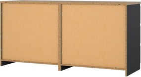 Tmavě šedá komoda 154x76x50 cm Naia – Tvilum