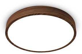 Masivní dřevěné svítidlo woodLED Round Ceiling  Masivní dřevěné svítidlo Woodled Round Ceiling Dřevodekor: Palisander Santos, Průměr: 850 mm, Teplota…