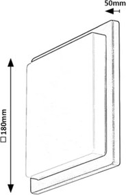 Rabalux 7204 - LED Venkovní nástěnné svítidlo ONTARIO LED/8W/230V IP65