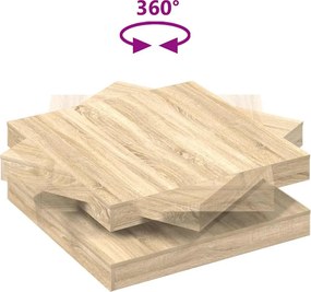 Konferenční stolek otočný o 360º dub sonoma 90x90x34,5 cm 3321353