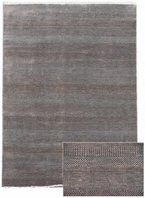 Diamond Carpets koberce Ručně vázaný kusový koberec Diamond DC-MCN Light grey/brown Rozměry koberců: 365x550