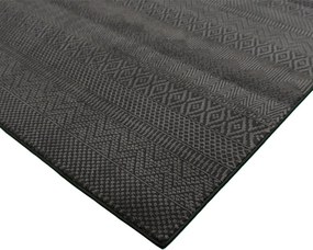 BE Koberec Zurich 1901 DARK GREY - šedý obdélníkový Rozměr: 60x100 cm