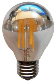 ACA DECOR Vintage zrcadlová LED žárovka E27 4W, stmívatelná