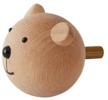 Dřevěný dětský háček Bear Oyoy