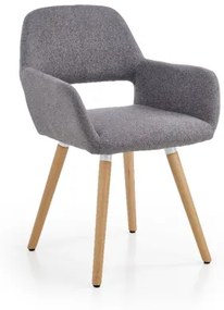 Halmar židle K283 barevné provedení šedá