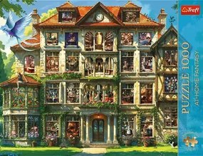 TREFL Puzzle Premium Plus At-home Fantasy: Sídlo plné tajemství / 1000