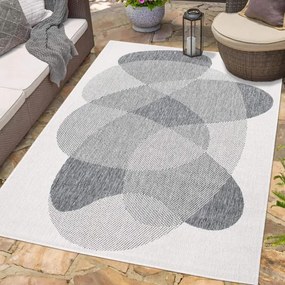 Oboustranný koberec DuoRug 5835 šedý