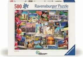 Ravensburger Puzzle: Cestovatelské poklady / 500 dílků / od 12 let