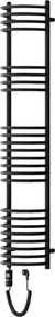Mexen Eros, elektrické topné těleso 1600 x 318 mm, 900 W, černá, W112-1600-318-2600-70