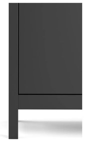 Černá komoda Tvilum Madrid, 82 x 80 cm