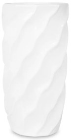 Bílá váza se vzorkem 101831