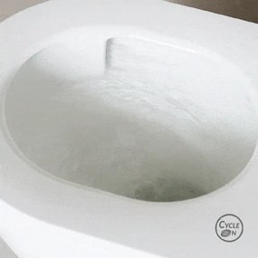Laveo Laveo, závěsný set pod omítku Akan + závěsná WC mísa Desna s toaletním sedátkem z duroplastu, Vortex splachování, bílá lesklá, LAV-SETDESNAGD