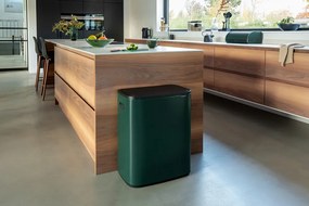 Brabantia Bo Touch Bin 2 x30 L tmavě zelená 304224