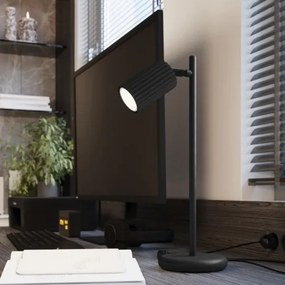 Stolní lampa SOLLUX KARBON černá GU10 1x10W bez žárovky SL.1586