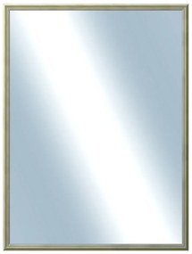 DANTIK - Zarámované zrcadlo - rozměr s rámem cca 60x80 cm z lišty Y-ka žlutá linka (3127)