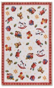 Červený koberec s vánočním motivem 50x80 cm Red Christmas – Villeroy&amp;Boch