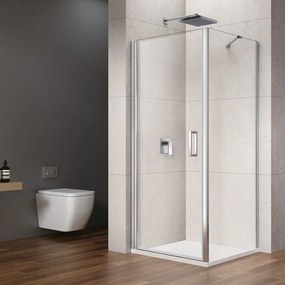 Gelco Gelco, LORO čtvercová sprchová zástěna 800x800 mm, GN4480-03
