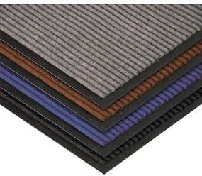 Odolná vstupní kobercová rohož s PVC, 900 x 1200 mm, modrá