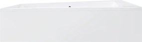 Besco Intima Duo asymetrická vana 170 x 125 cm pravá bílá VANINTID17P