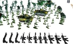 Vojenská základna XXL SOLDIERS – sada 300 ks