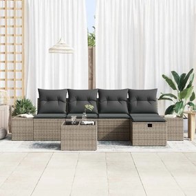 Set pohovek 5 ks polyratan 3360700