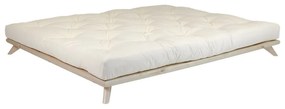 Dvoulůžková postel z borovicového dřeva s roštem 180x200 cm Senza – Karup Design