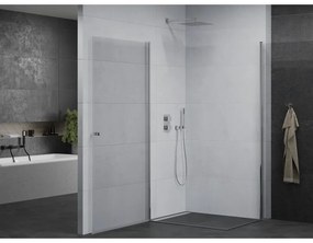 Mexen Pretoria Duo sprchový kout s otočnými dveřmi 90 x 70 cm, Průhledné, Chromovaná - 852-090-070-02-00