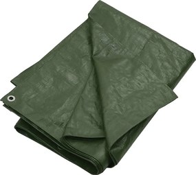 Plachta 180 g/m² 6 x 8 m zelená HDPE 151539