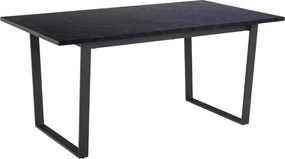 ACTONA Jídelní stůl AMBLE černý 160x90 cm