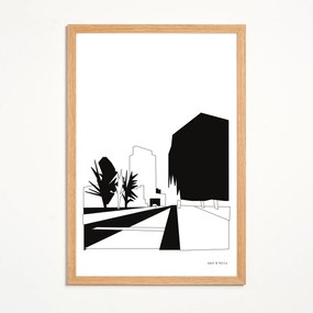 Ondřej Tejkl | River Edge Rám: Bílý, Velikost: 40 x 30 cm