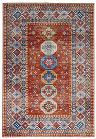 Koberec Chenile Print Rug 1,33/1,9 RS2549PT-3 červený