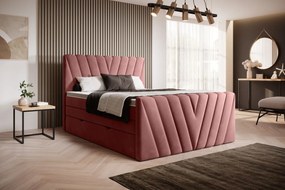 Dvojlůžko boxspring CANDICE - Lukso 24 - 160x200cm