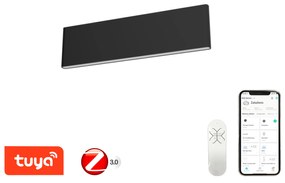 Immax NEO LISTON Smart nástěnné svítidlo 29cm 8W černé Zigbee 3.0