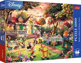 TREFL Puzzle Premium Plus Narozeninová oslava Mickey Mouse / 1000 dílk
