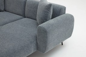 Hanah Home Rohová pohovka SIDE šedá pravá 252 cm