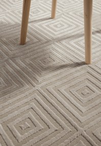 ELLE Decoration, Běhoun Perles 106184 White Cream z kolekce Elle, 80x240, béžová, ložnice