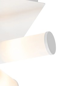Moderní koupelnové stropní svítidlo bílé 4-svítidlo IP44 - Vana
