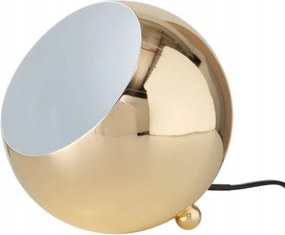 Stolní lampa Missy, Ø 15 cm, zlatá