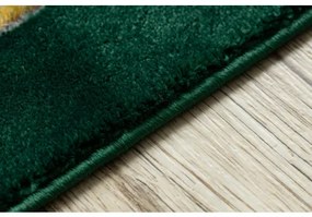 koberec EMERALD výhradní 1014 glamour, stylový krychle lahvově zel velikost 120x170 cm | krásné koberce cz