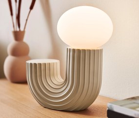 Tchibo - Designová stolní LED lampa - barva: bílá