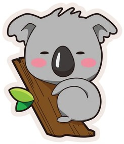 Samolepka Koala Výška 20 cm