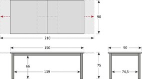 Doppler CONCEPT FSC® zahradní stůl