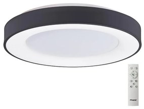 Azzardo AZ4995 - LED Stmívatelné stropní svítidlo SANTANA LED/80W/230V černá +DO