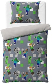Dětské povlečení Minecraft Objev svůj Svět