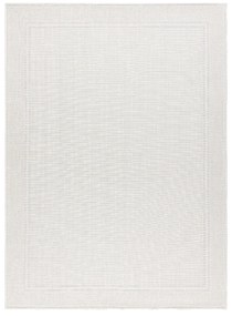 Dywany Łuszczów Kusový koberec Timo 5979 White – na ven i na doma Rozměry koberců: 160x220