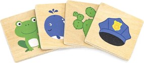Dřevěné puzzle Barvy Viga